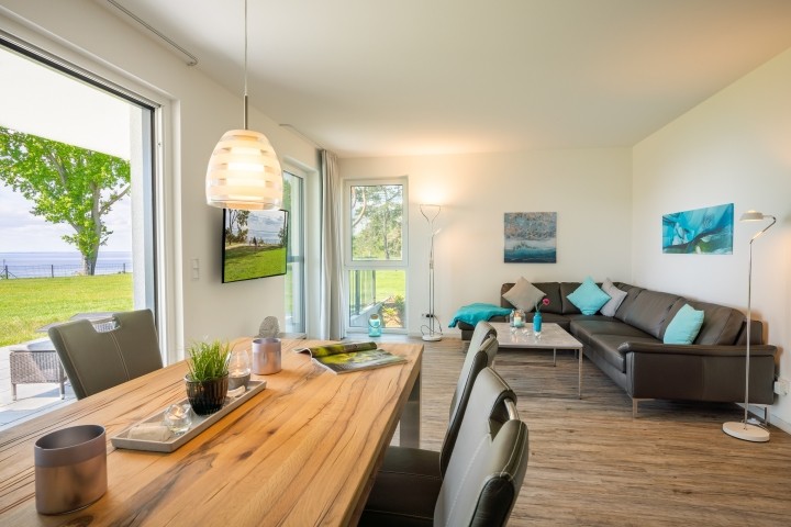 neue Wohnung im Erdgeschoss mit Meerblick und Wellnessangeboten
