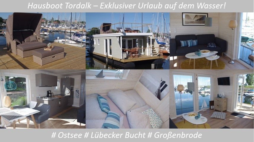 Hausboot Tordalk Großenbrode bei Fehmarn/Heiligenhafen - Last Minute*