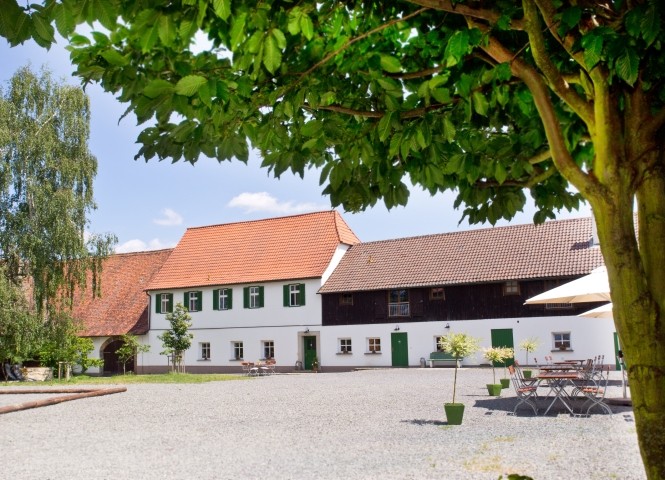 Historisches Ambiente im Sommerschloss von Redwitz
