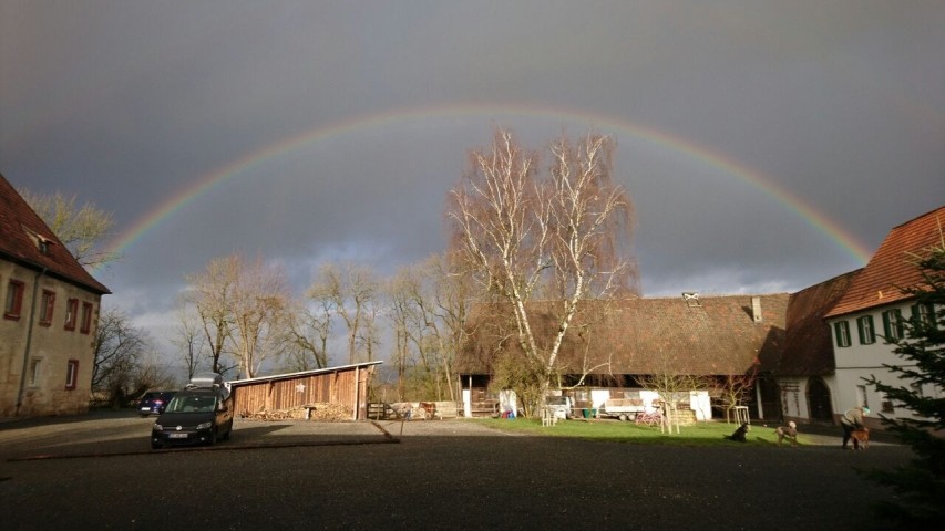 Historisches Ambiente im Sommerschloss von Redwitz
