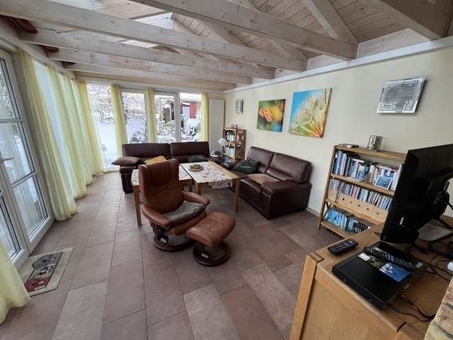 Wunderschönes Ferienhaus unter Reet mit großem Garten